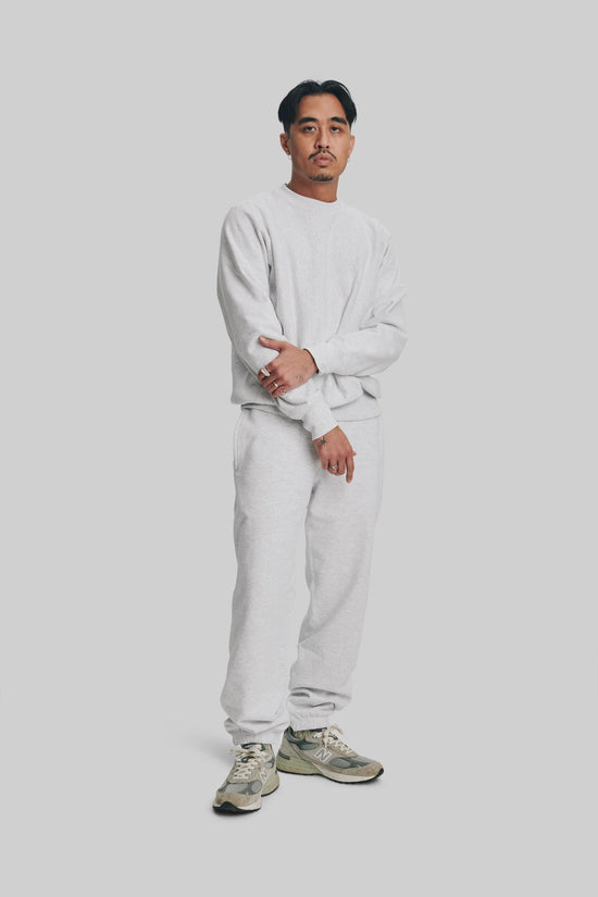 Classic Sweatpant - Heather Ash - 400 GSM Fleece – House Of Blanks