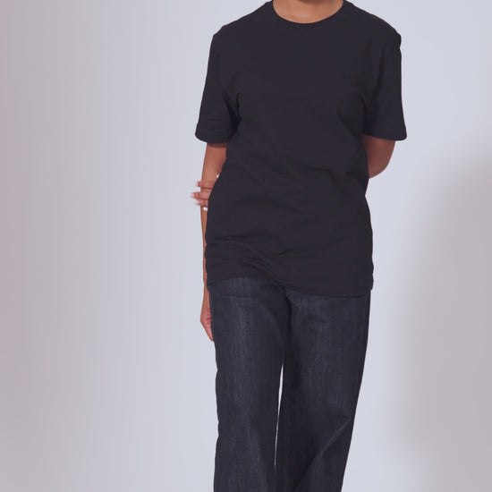 Blank Heavyweight T-shirt Black 275 GSM – House Of Blanks