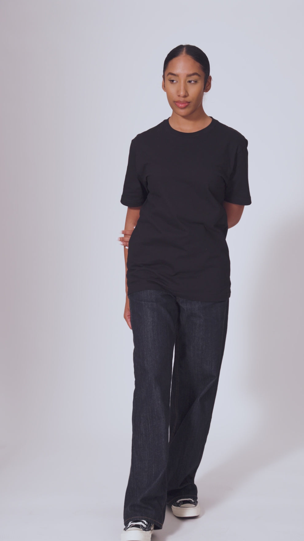 Blank Heavyweight T-shirt Black 275 GSM – House Of Blanks